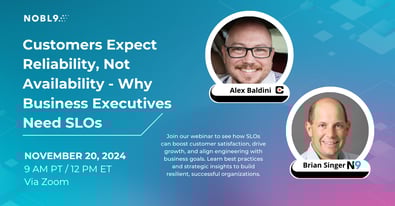 Nobl9 Reliability Software and Tools to Manage SLOs and Monitoring